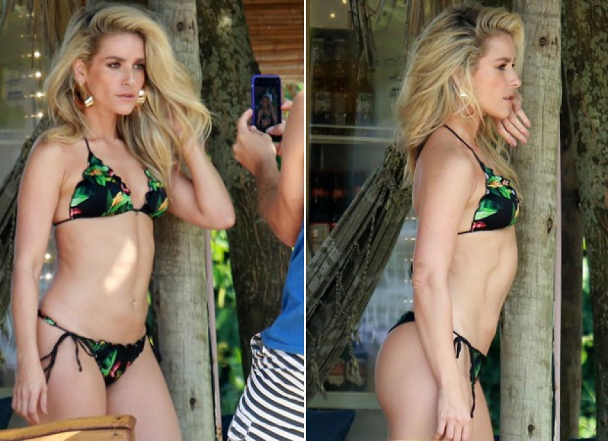 MidiaNews | Monique Alfradique posa de biquíni para ensaio e exibe boa forma