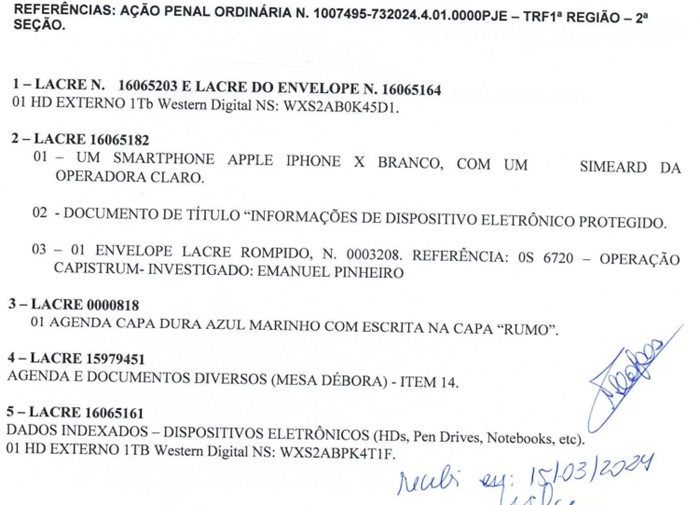 MidiaNews | TJ envia à Justiça Federal materiais apreendidos em operação