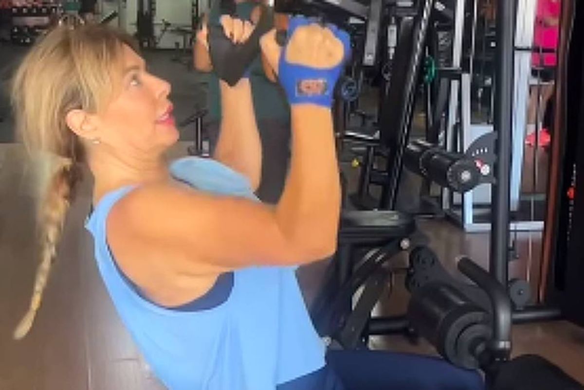 MidiaNews | Rosane Malta (ex-Collor) posta vídeo fazendo musculação